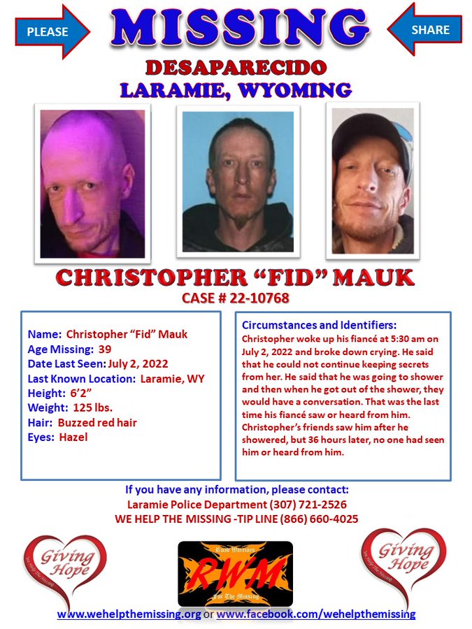 Over a Year Later, the Question Remains: What Happened to Chris Mauk ...