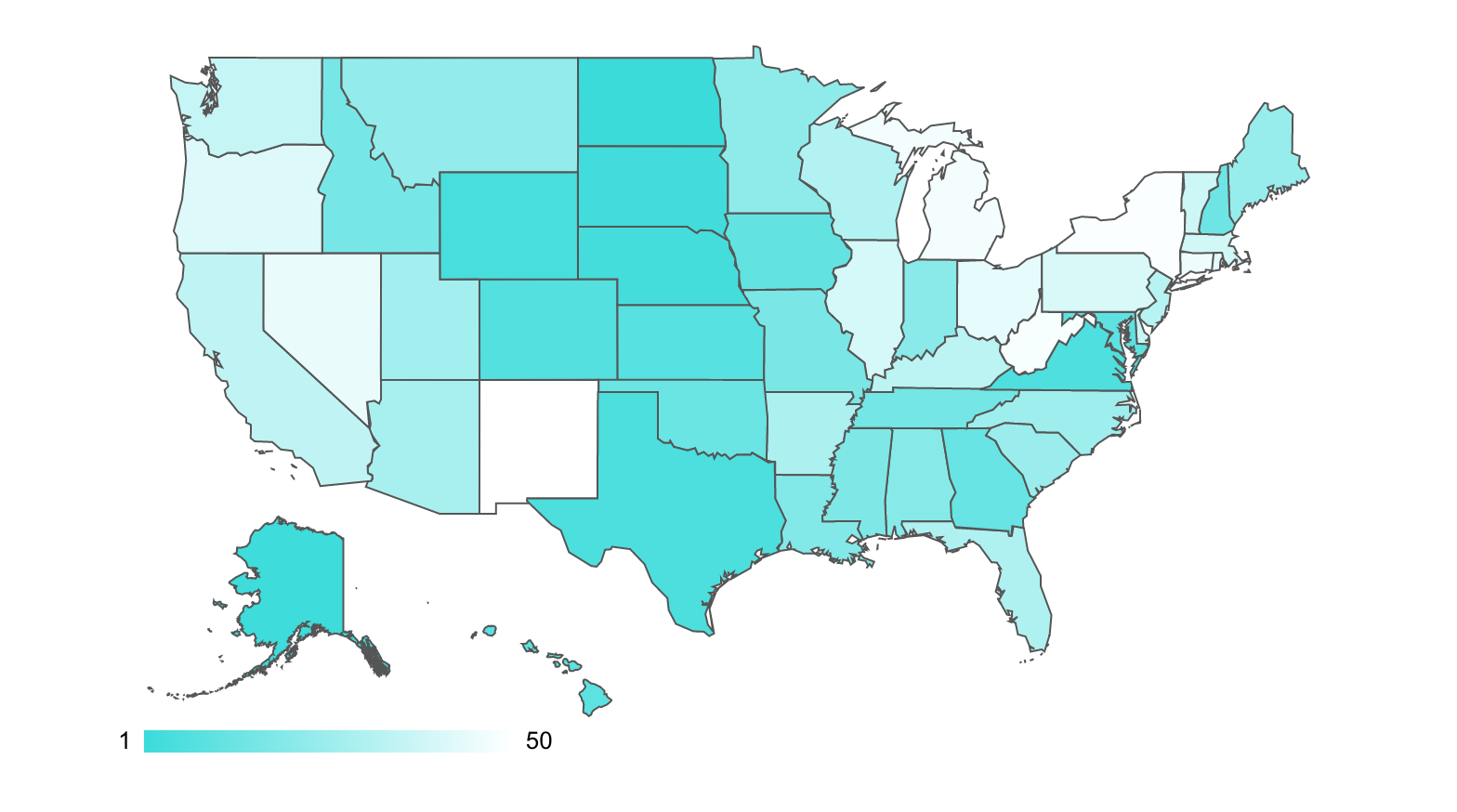 Wyoming Ranks as One of the Hardest Working States in the U.S., Study ...